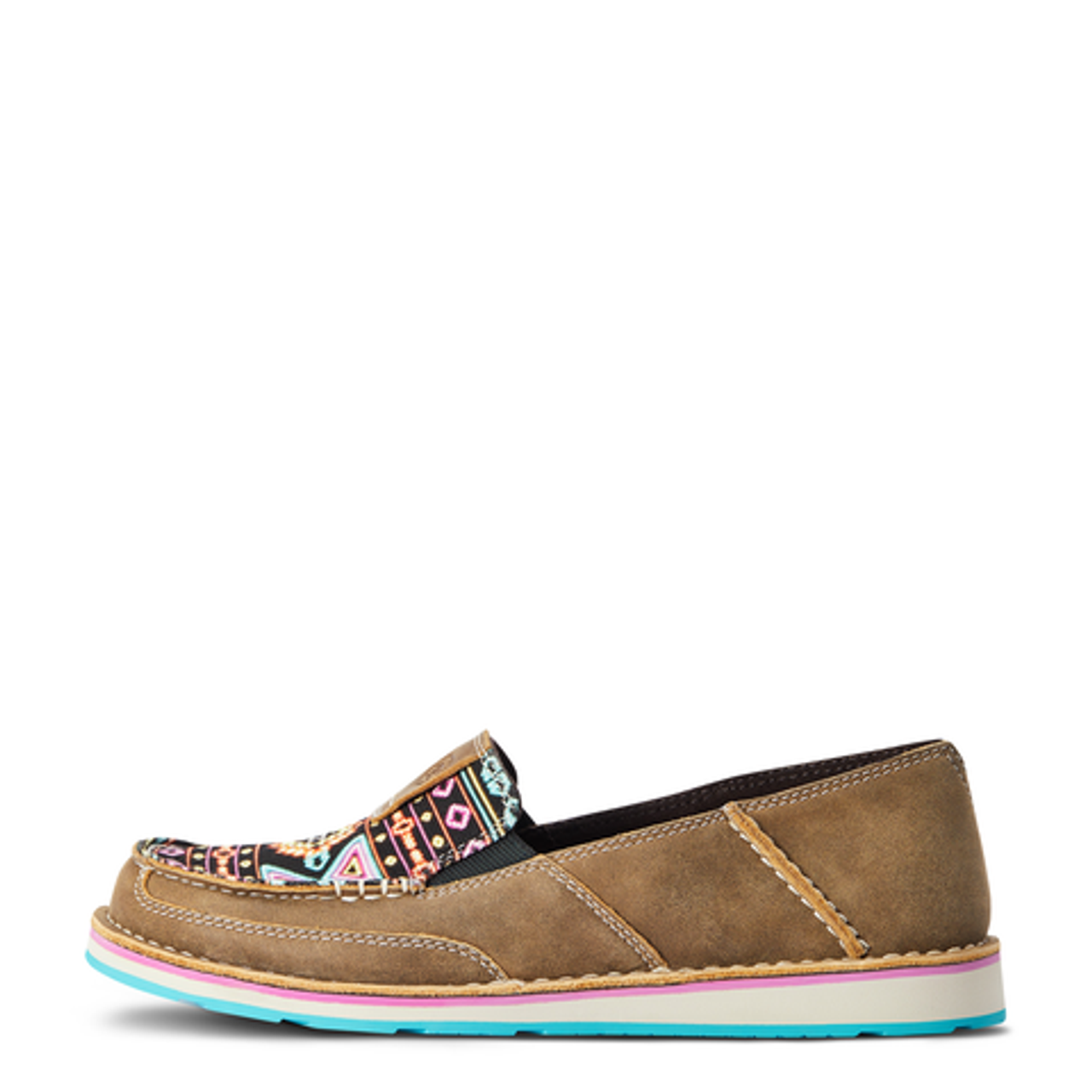 Ariat Wms Cruiser Brown Bomber Neon Lights Airds Of Lochinvar