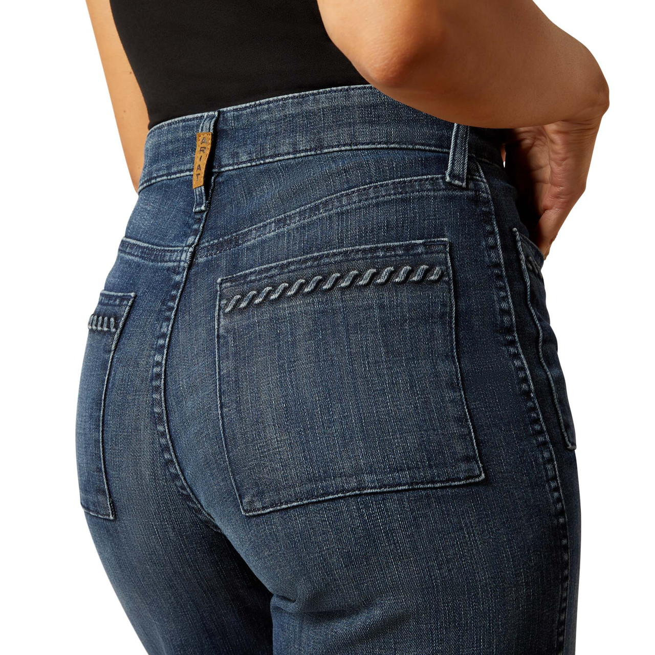 ARIAT WMS ULTRA HIGH RISE WIDE LEG JILL PASADENA - Airds Of Lochinvar