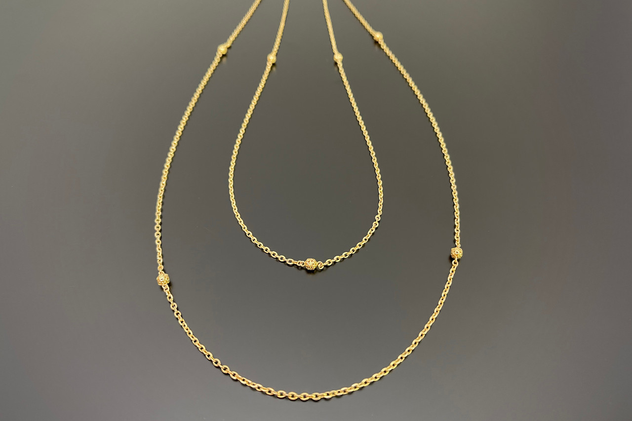 A Gorgeous Gold Guard Chain - Kozminsky Studio