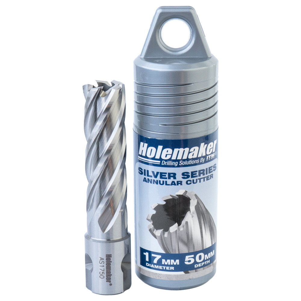 Holemaker Silver Series Annular Cutter 17mm x 50mm DOC - TWL NZ