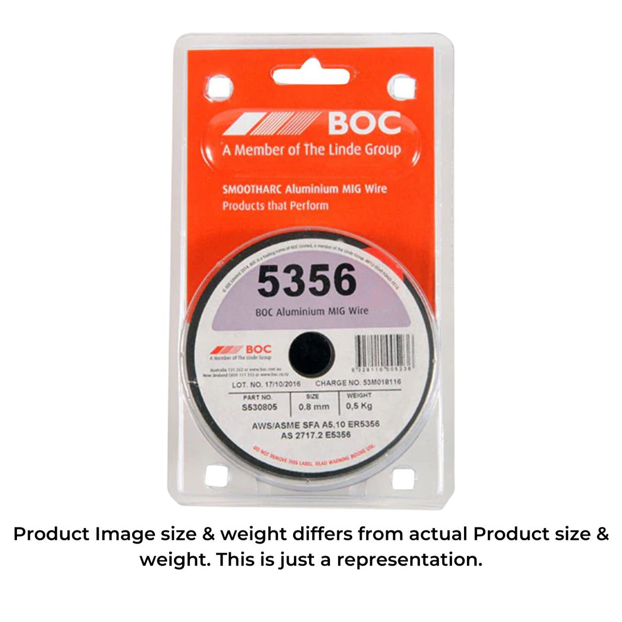 Aluminium Mig Wire 5356 1.0mm 0.5kg - TWL NZ