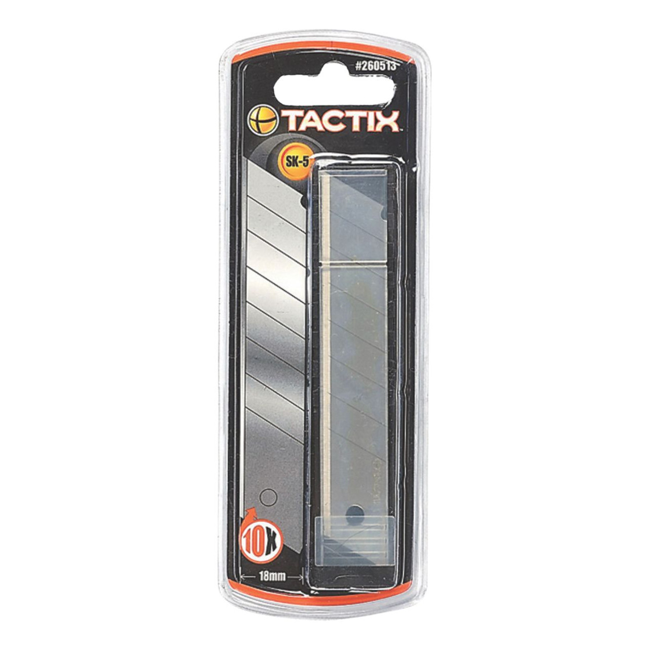 Tactix Knife Blade Snap-Off 10Pc 18mm - TWL NZ