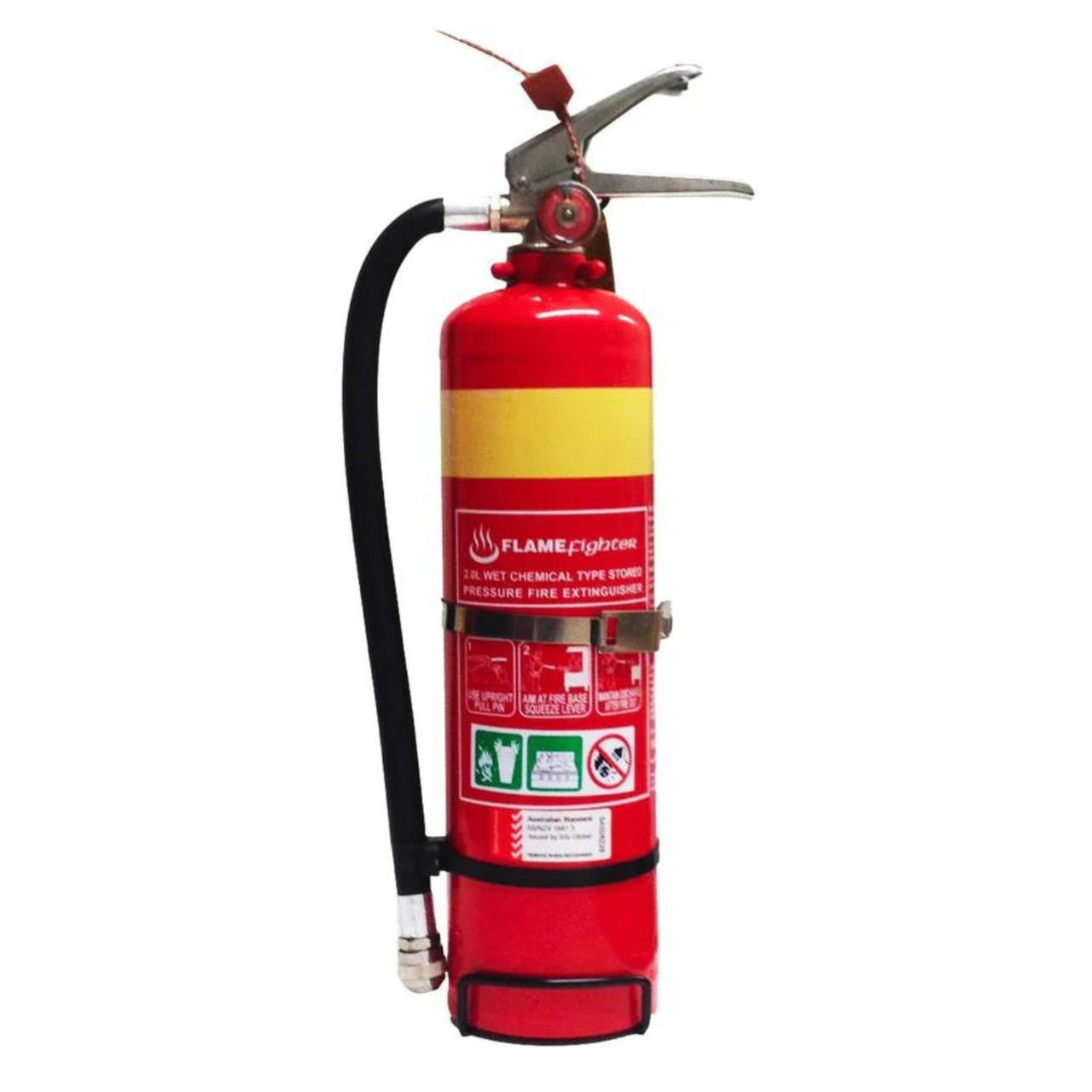Flamefighter III Wet Chem Extinguisher & Bracket 2.0L - TWL NZ