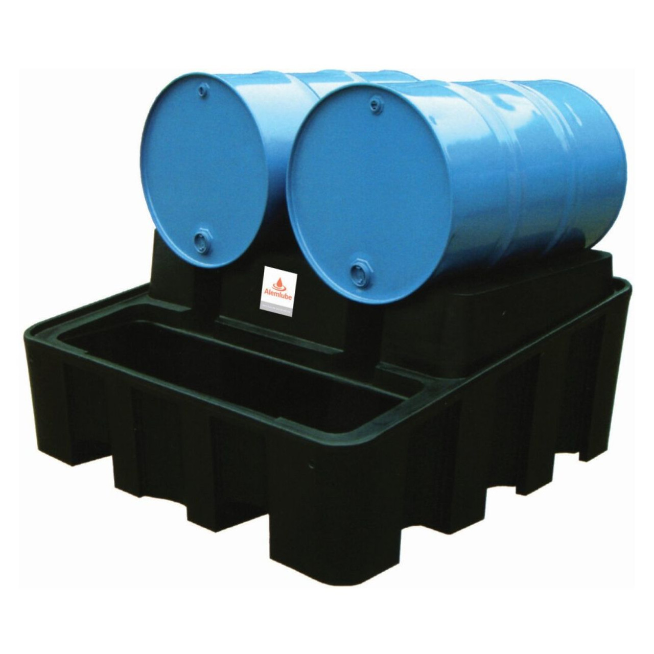 Alemlube Drum Rack Spill Containment 2 x 205L - TWL NZ