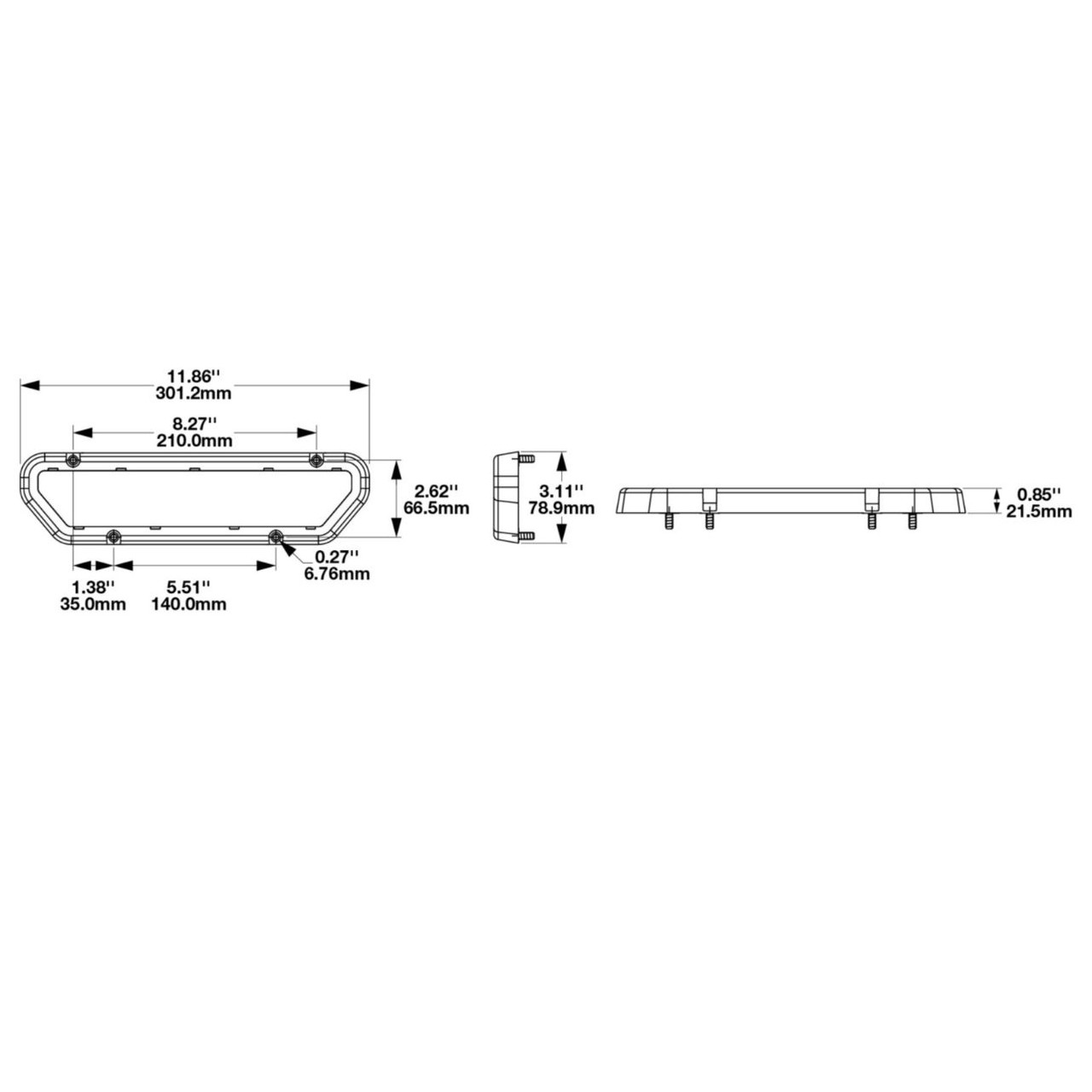 Panel Mount for Model 260 - TWL NZ
