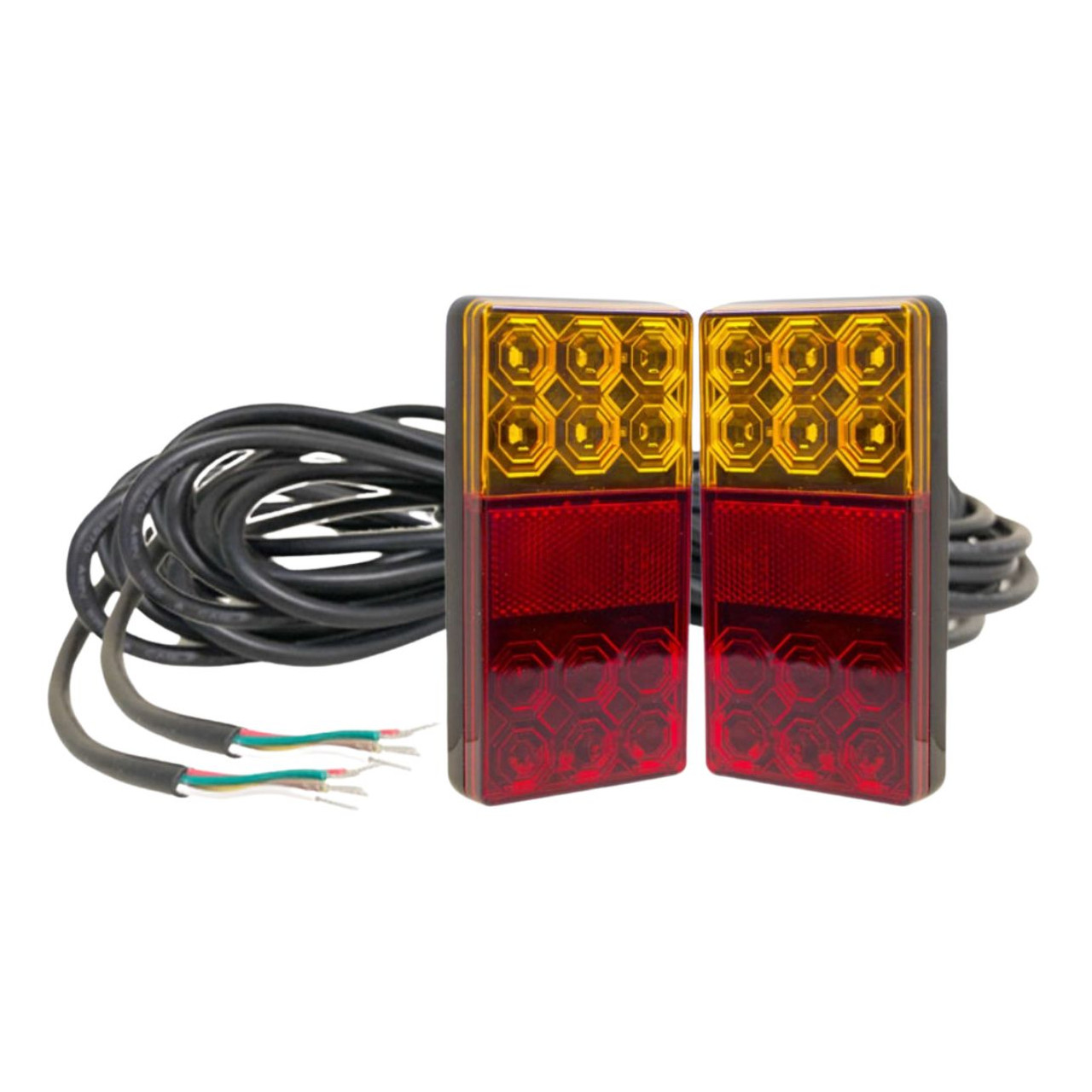 Lamp LED Kit Rectangular 10-30V 9M Cable - TWL NZ