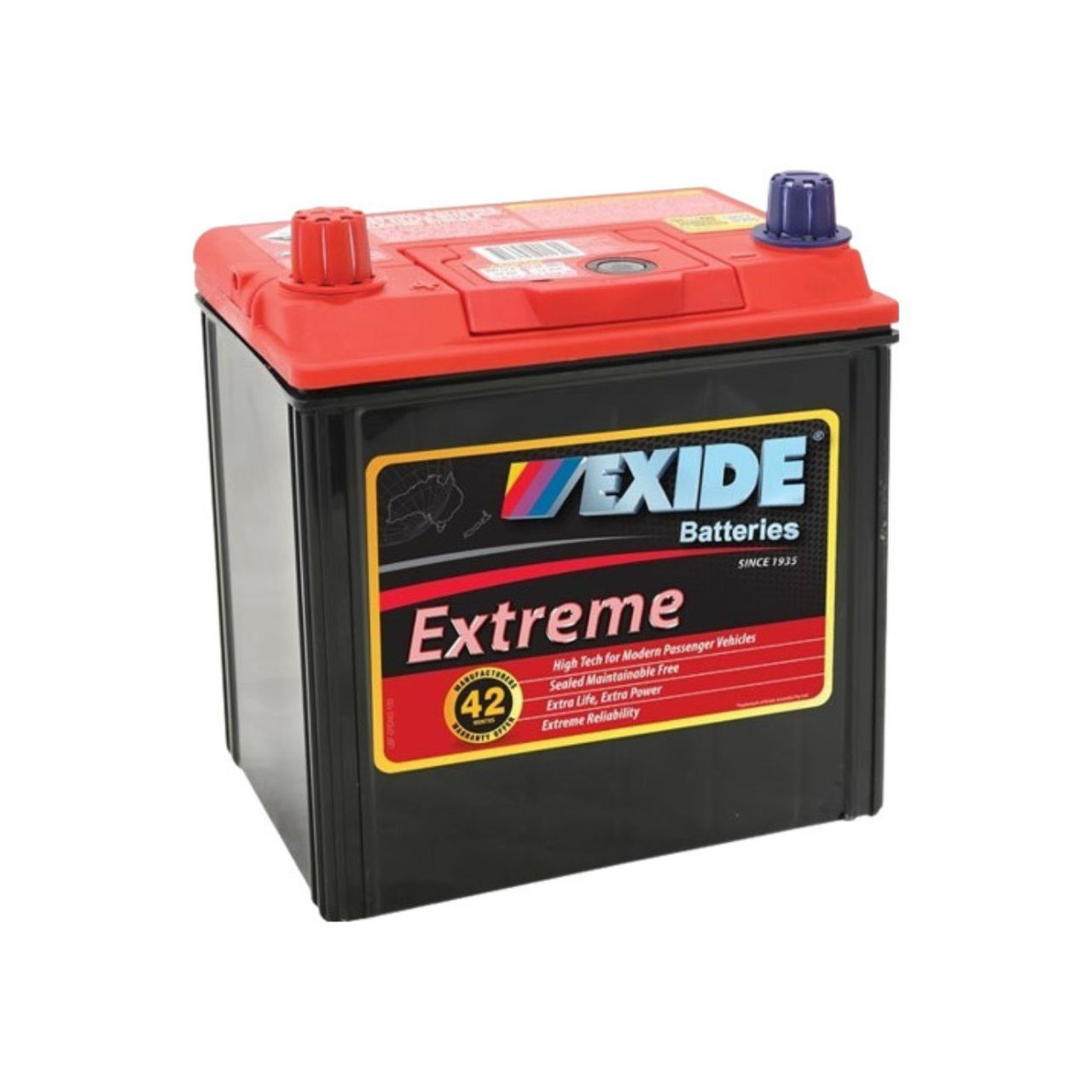 Exide Extreme Battery 400CCA 12V (Assy D) - TWL NZ