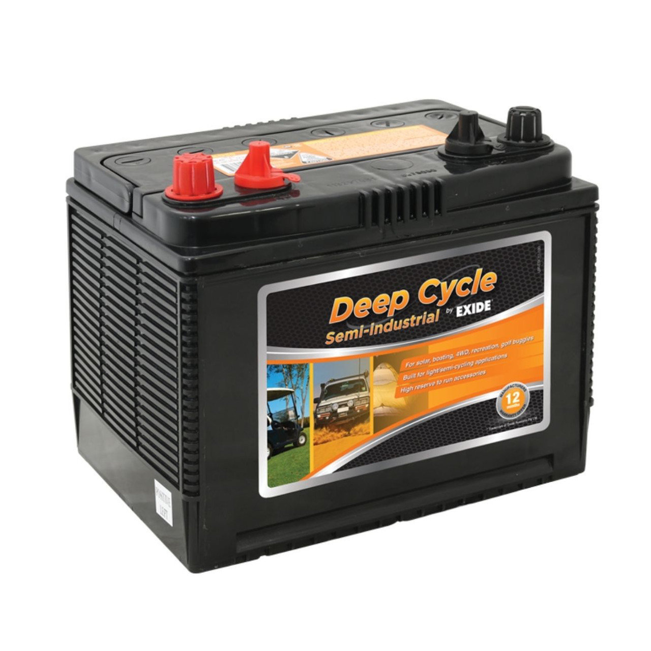 Exide Deep Cycle Semi-Ind Battery 80Ah 12V (Assy D) - TWL NZ