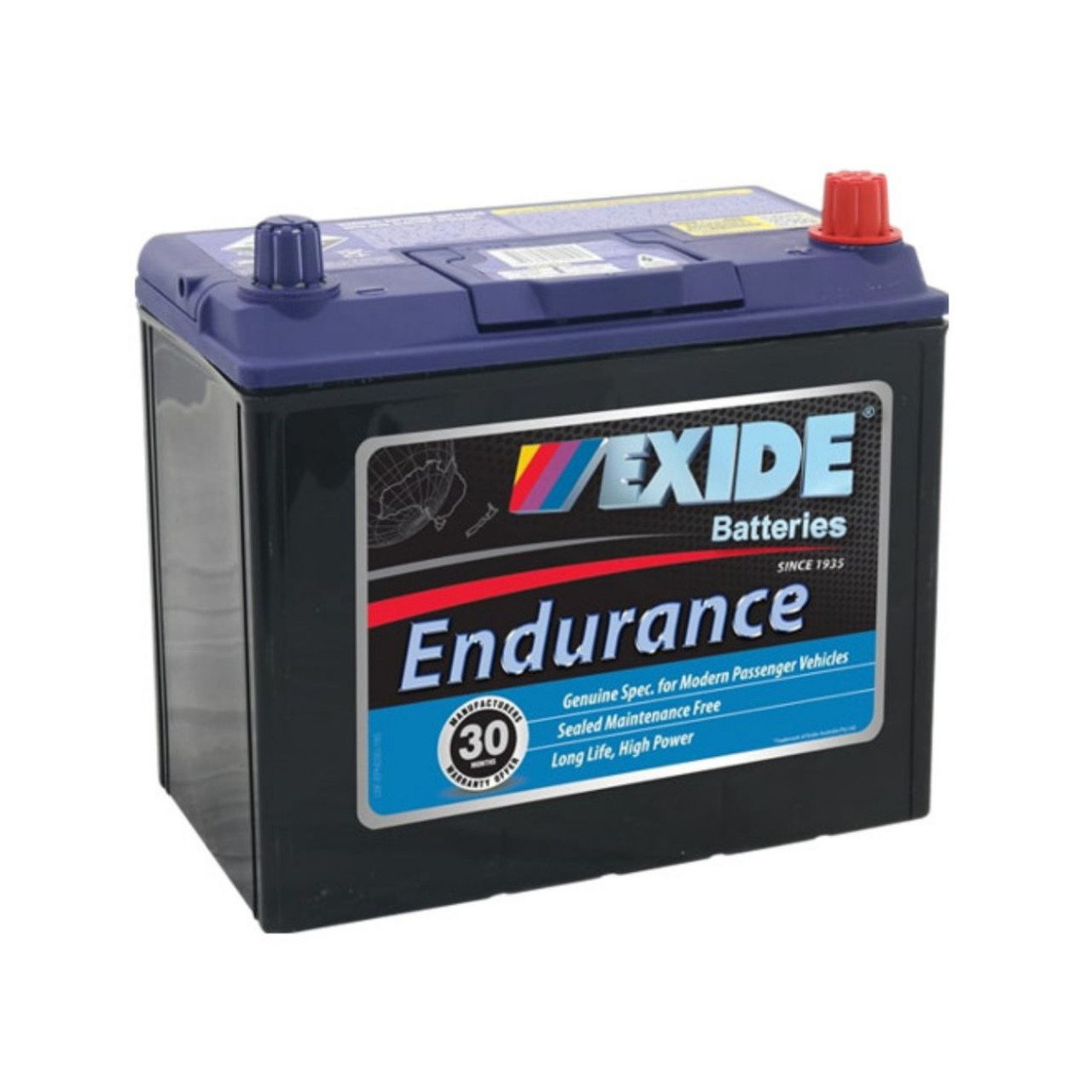 Exide Endurance Battery 370CCA 12V (Assy C - SAE Post) - TWL NZ