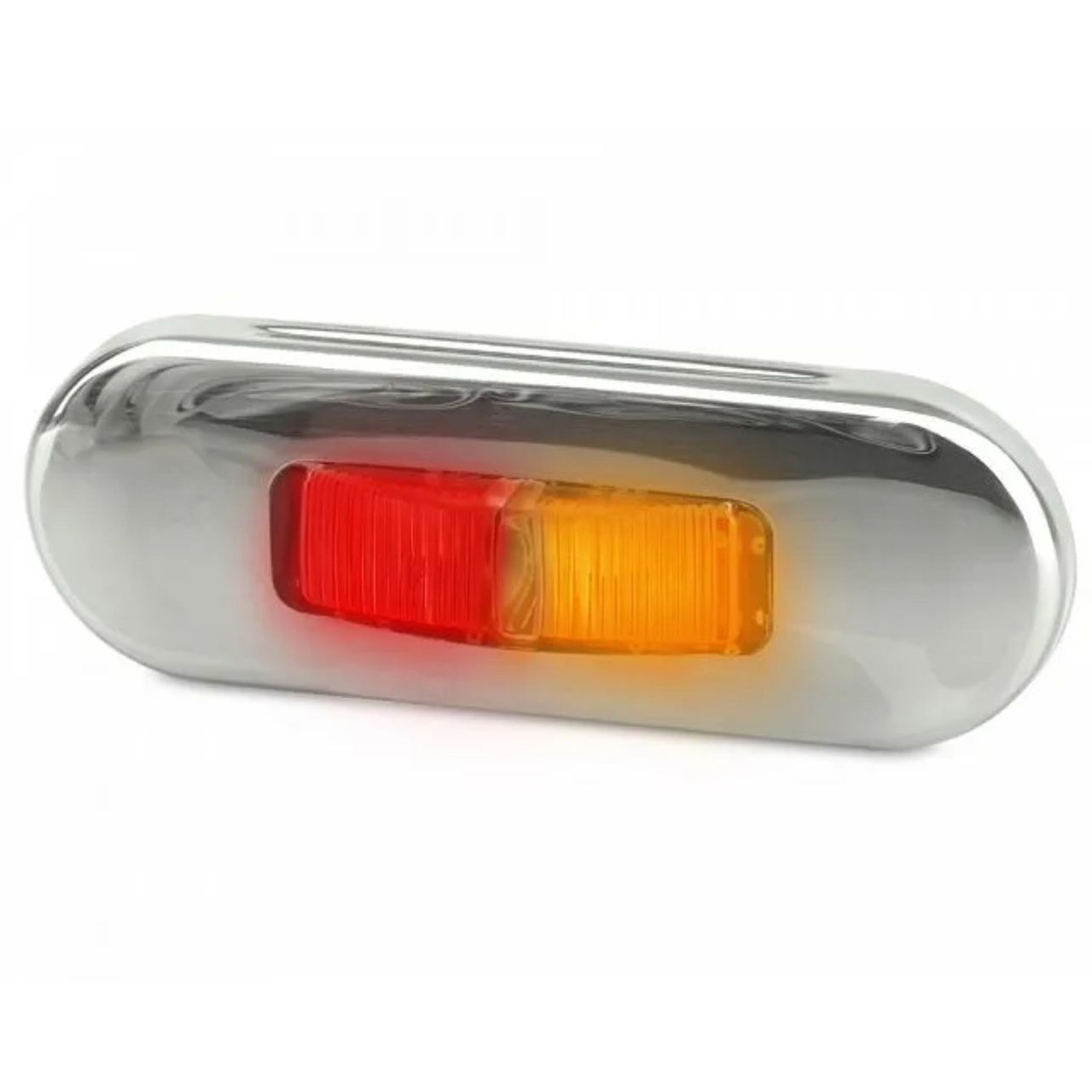 Hella LED Slim Sidemarker SS Rim Red/Amber - TWL NZ