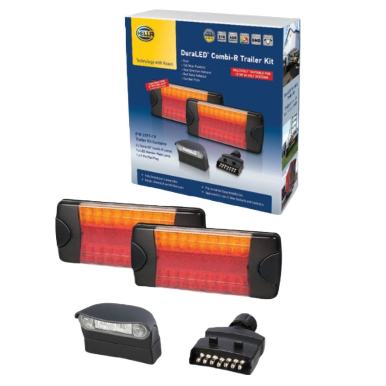 Hella DuraLED Combi-R Trailer Pack - TWL NZ