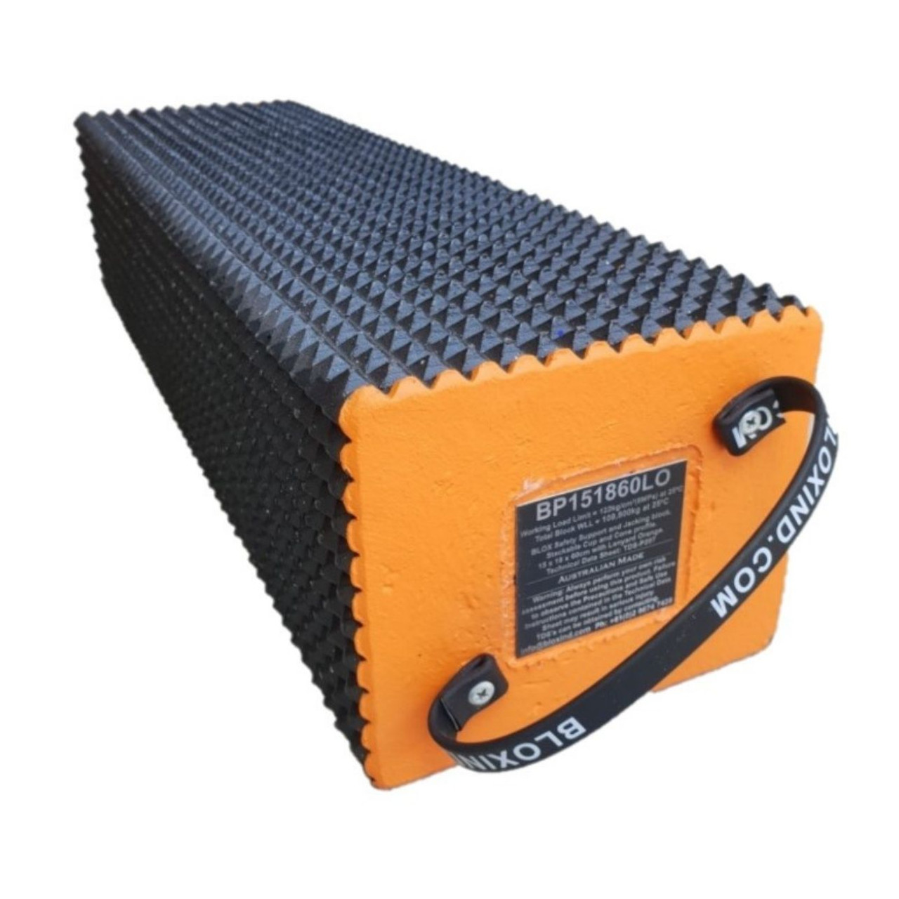 BLOX Jacking Block c/w Lanyard 150H x 180W x 600L - TWL NZ