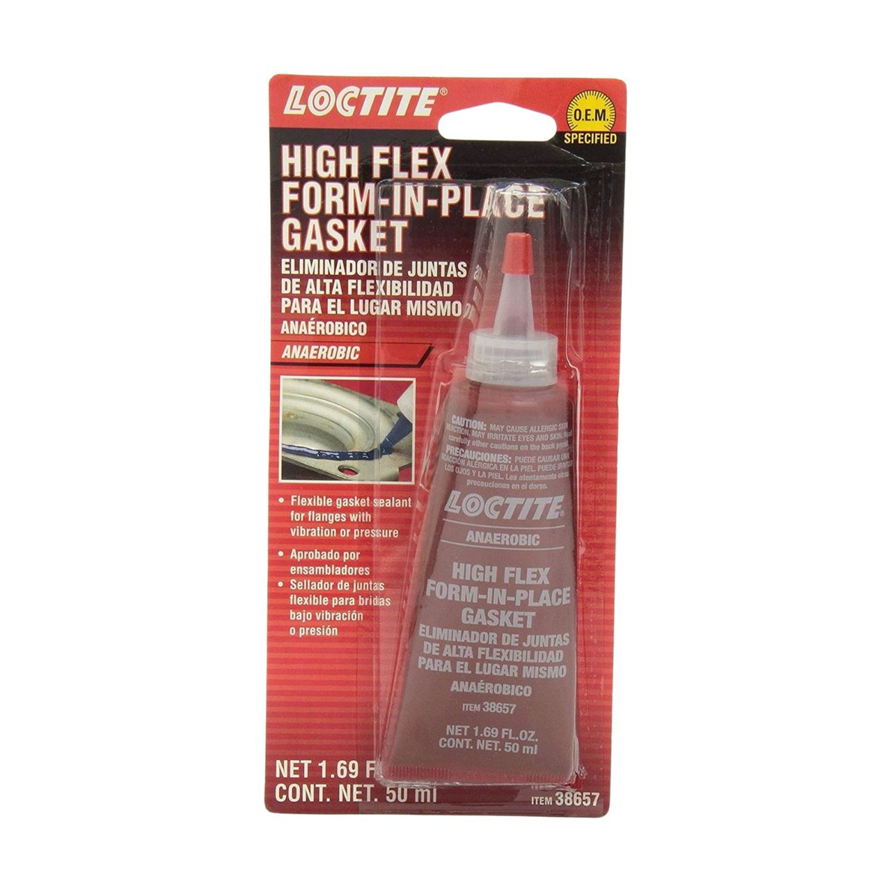 Loctite Hi-Flex Gasket Maker - Flexible - 50ml - TWL NZ