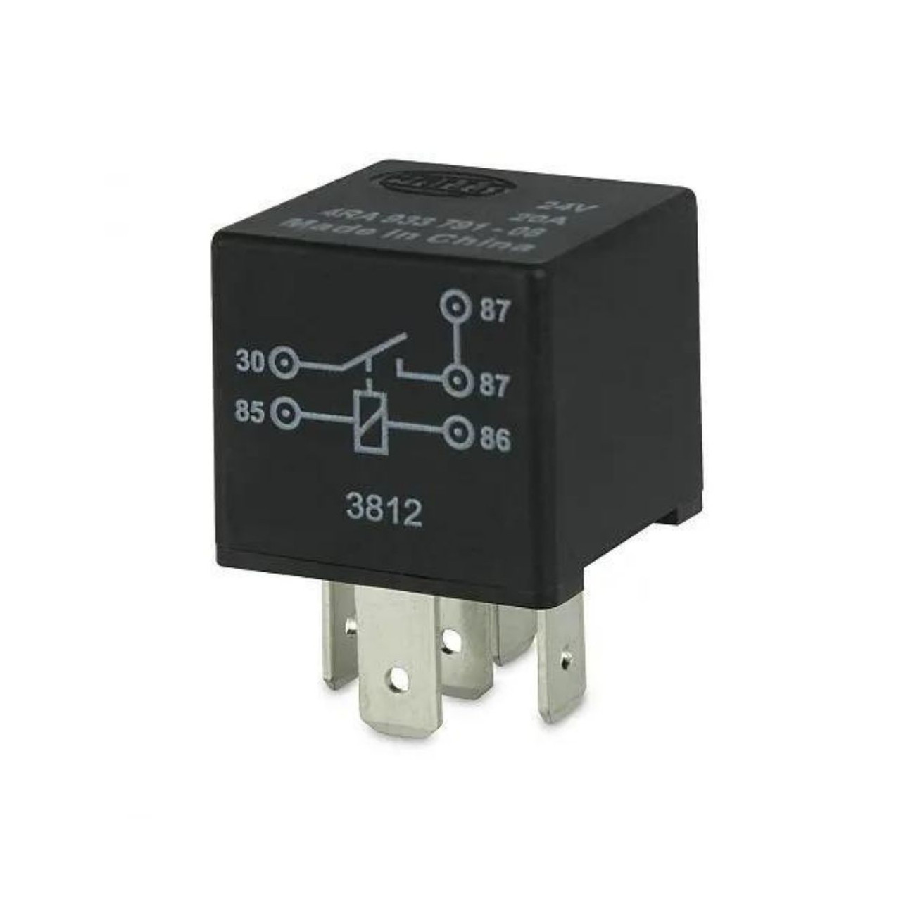 Hella Relay 5 Terminal Mini 24V 20A - TWL NZ