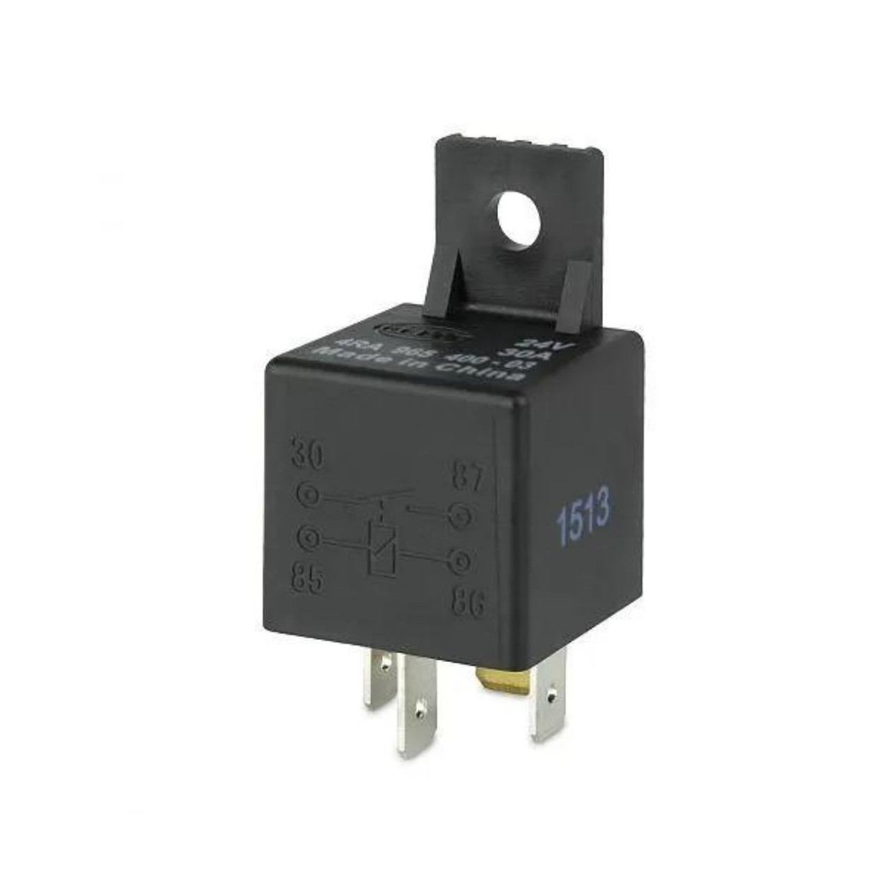 Hella Relay Mini N/Open 24V 30Amp with Bracket - TWL NZ