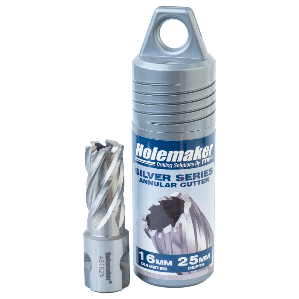 Holemaker Silver Series Annular Cutter 16mm x 25mm DOC - TWL NZ