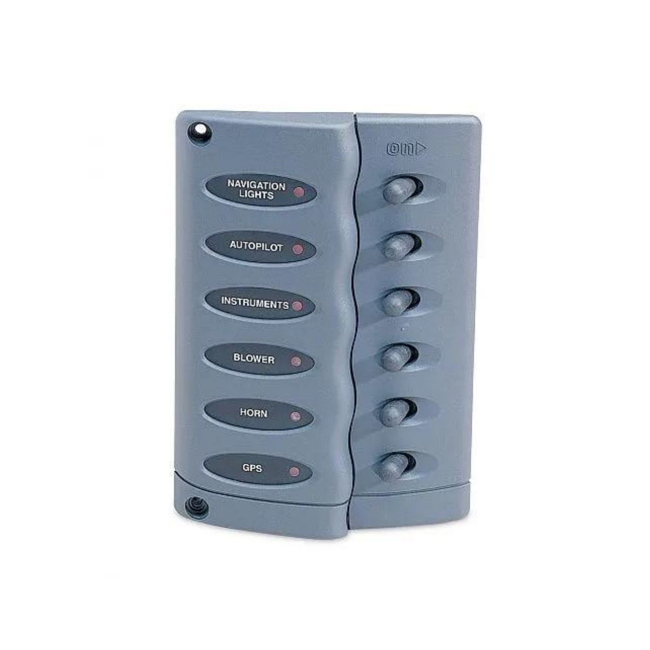 Hella Switch Panel 6Way Splash Proof, Contoured - TWL NZ