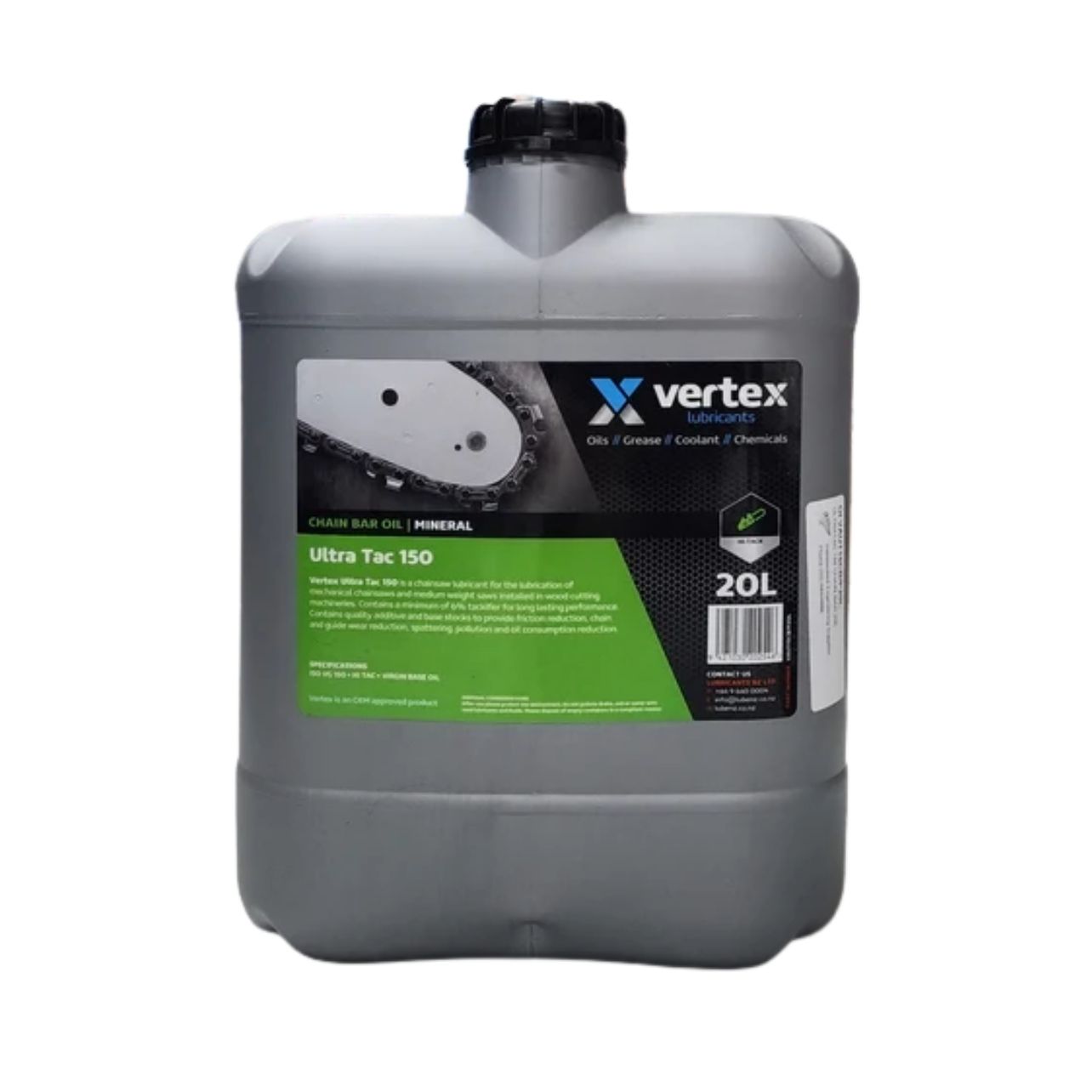 Vertex IN Chain Bar Lube 150 20L - TWL NZ