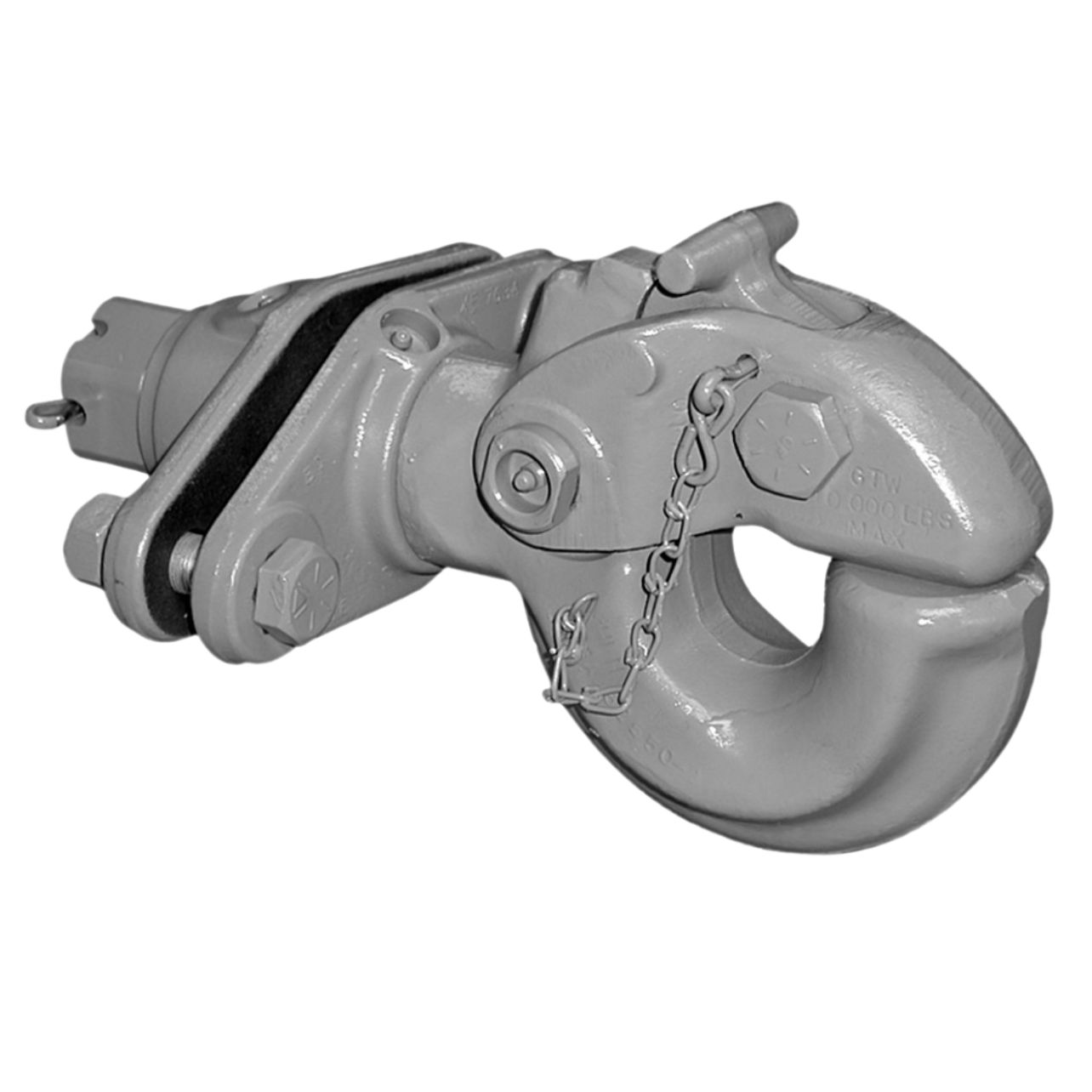 Pintle Hook Assembly -3" Swivel Secondary lock (760) - TWL NZ