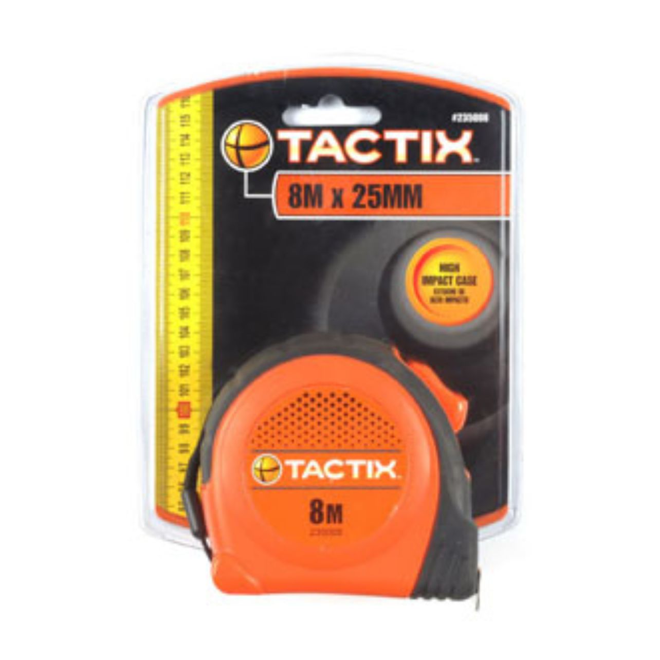 Tactix Tape Measure Basic 25mm x 8M - TWL NZ