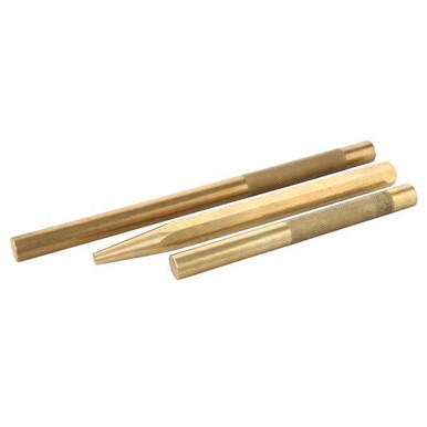 Toledo Brass Drift Punch Set 3pc - TWL NZ