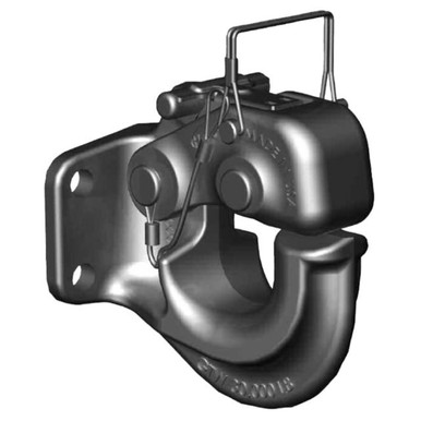 Pintle Hook Assembly - 3" With Secondary Lock - TWL NZ