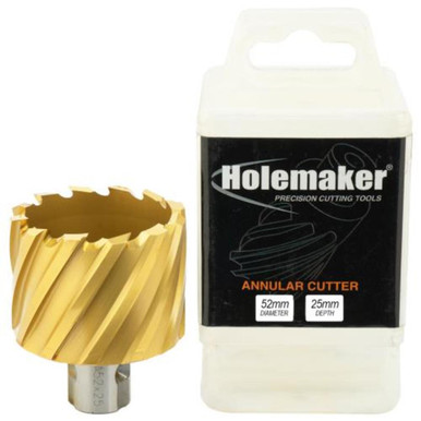 Holemaker Gold Series Annular Cutter 52mm x 25mm DOC - TWL NZ