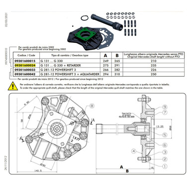 Quill Shaft - Merc W/Retarder - TWL NZ
