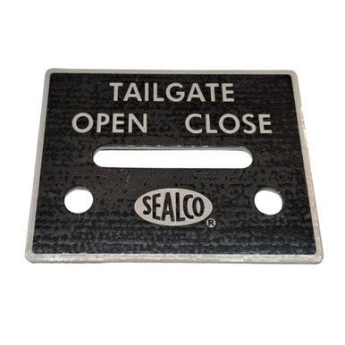 Name Plate Tailgate 21600 - TWL NZ