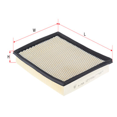 Air Filter Ford,A-1908 - TWL NZ