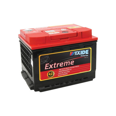 Exide Extreme Battery 600CCA 12V (Assy C - SAE Post) - TWL NZ