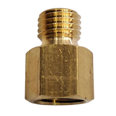 Brass Reducing Bush M12 x 1.5 Male x 1/4"BSP Female - TWL NZ