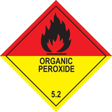DG Label PVC 295x295 Organic Peroxide - TWL NZ