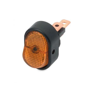 Hella Switch Rocker Amber On/Off 12V - TWL NZ