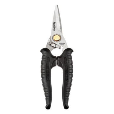 Sterling Black Panther Snips (Round Point) 185mm - TWL NZ