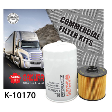Sakura Filter Kit Mitsubishi/Fuso 4M50, K-10170 - TWL NZ
