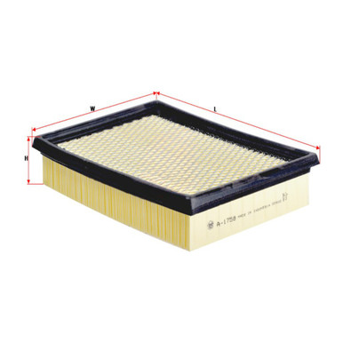 Air Filter Ford, Mazda,A-1758 - TWL NZ