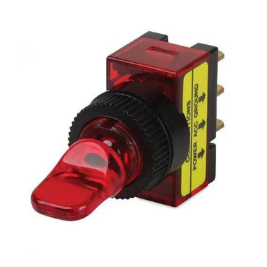 Hella Switch Duckbill Illuminated Toggle - Red - TWL NZ