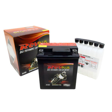 Rev Plus Motorcycle Battery 120CCA 12V (Assy C) &AP - TWL NZ