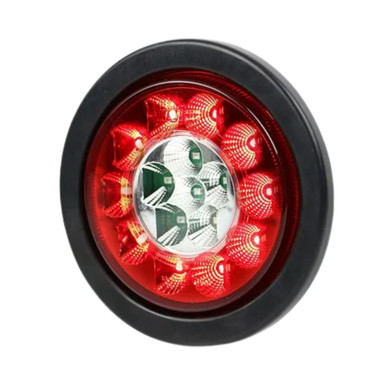 Hella LED Lamp Optilux Stop Tail Indicator 4 inch Round - TWL NZ