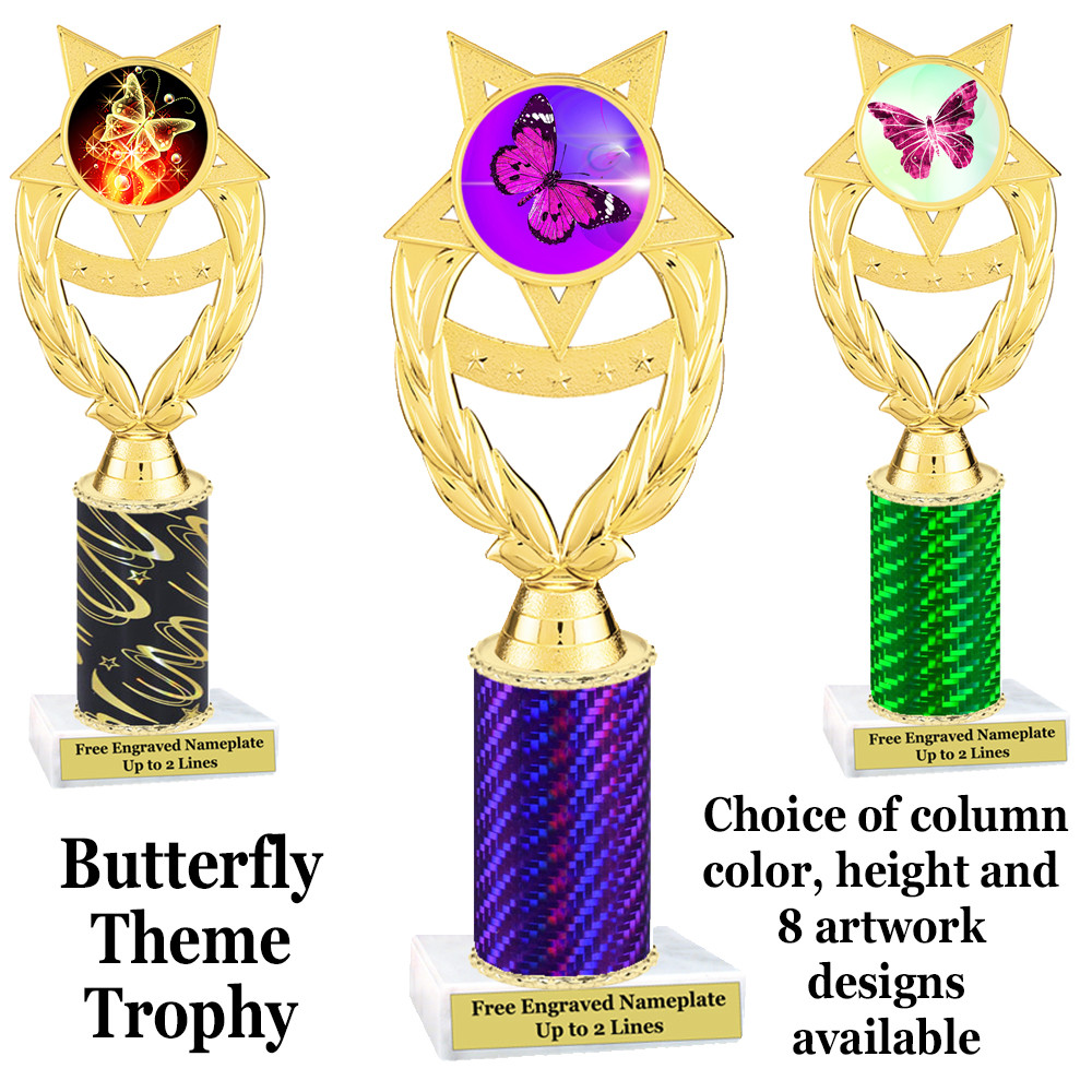 Butterfly trophy
