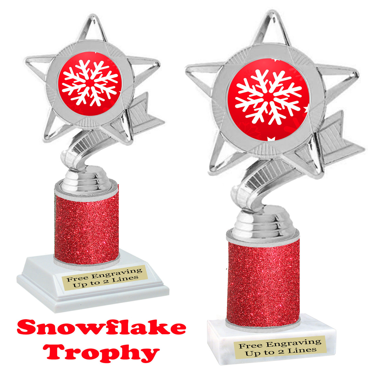 Snowflake trophy