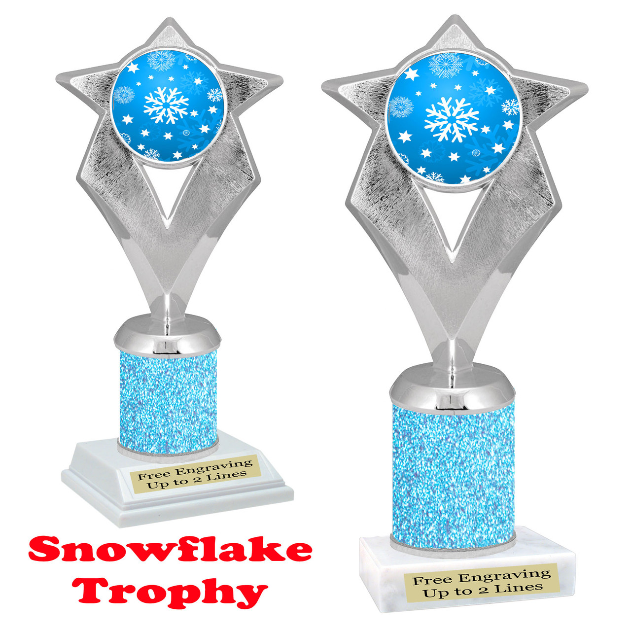 Snowflake trophy