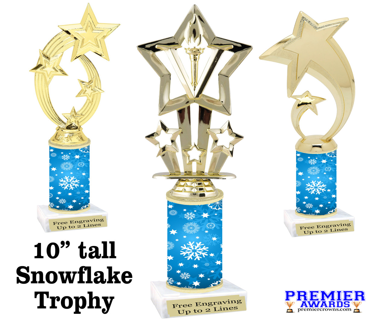 Holiday themed trophy