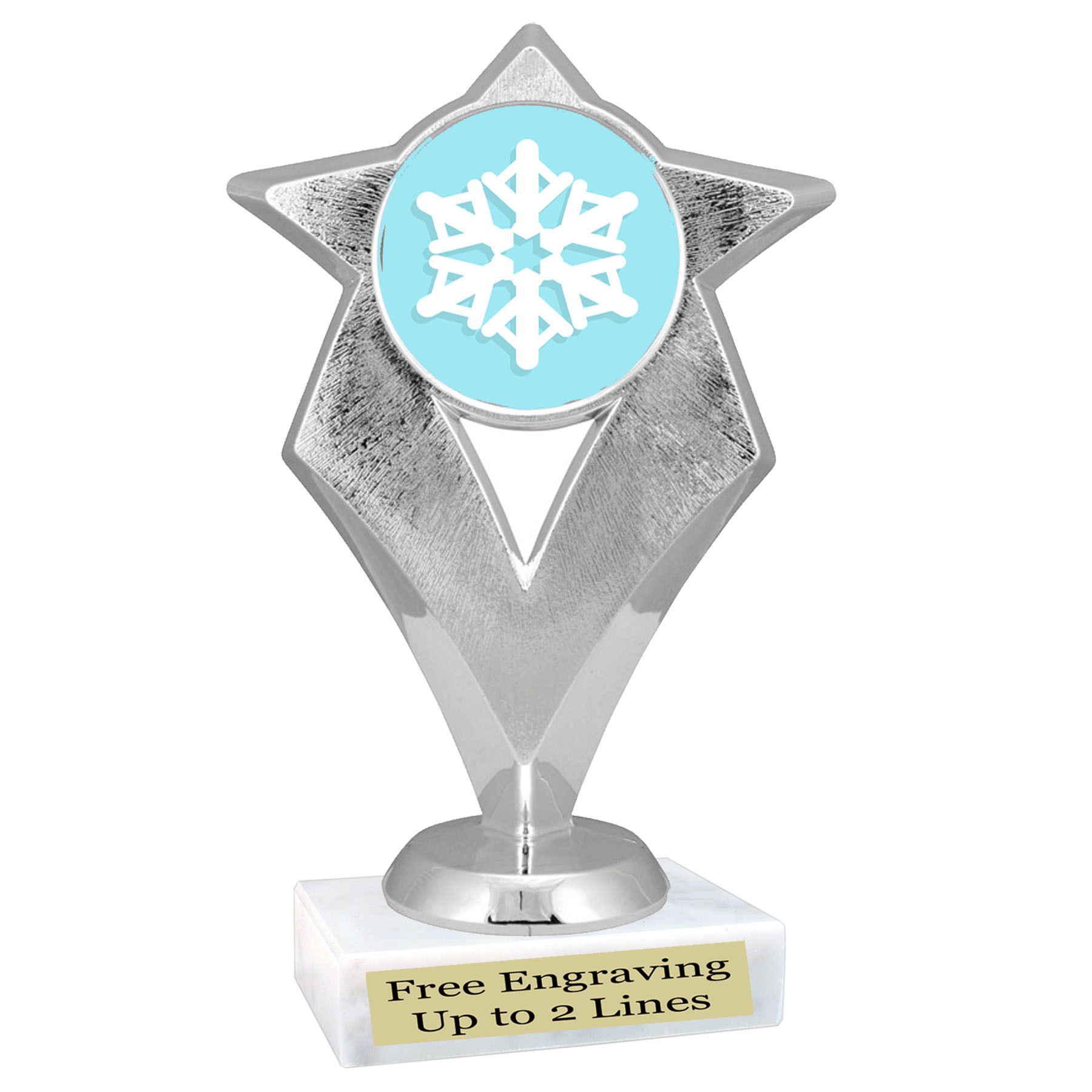 Snowflake trophy