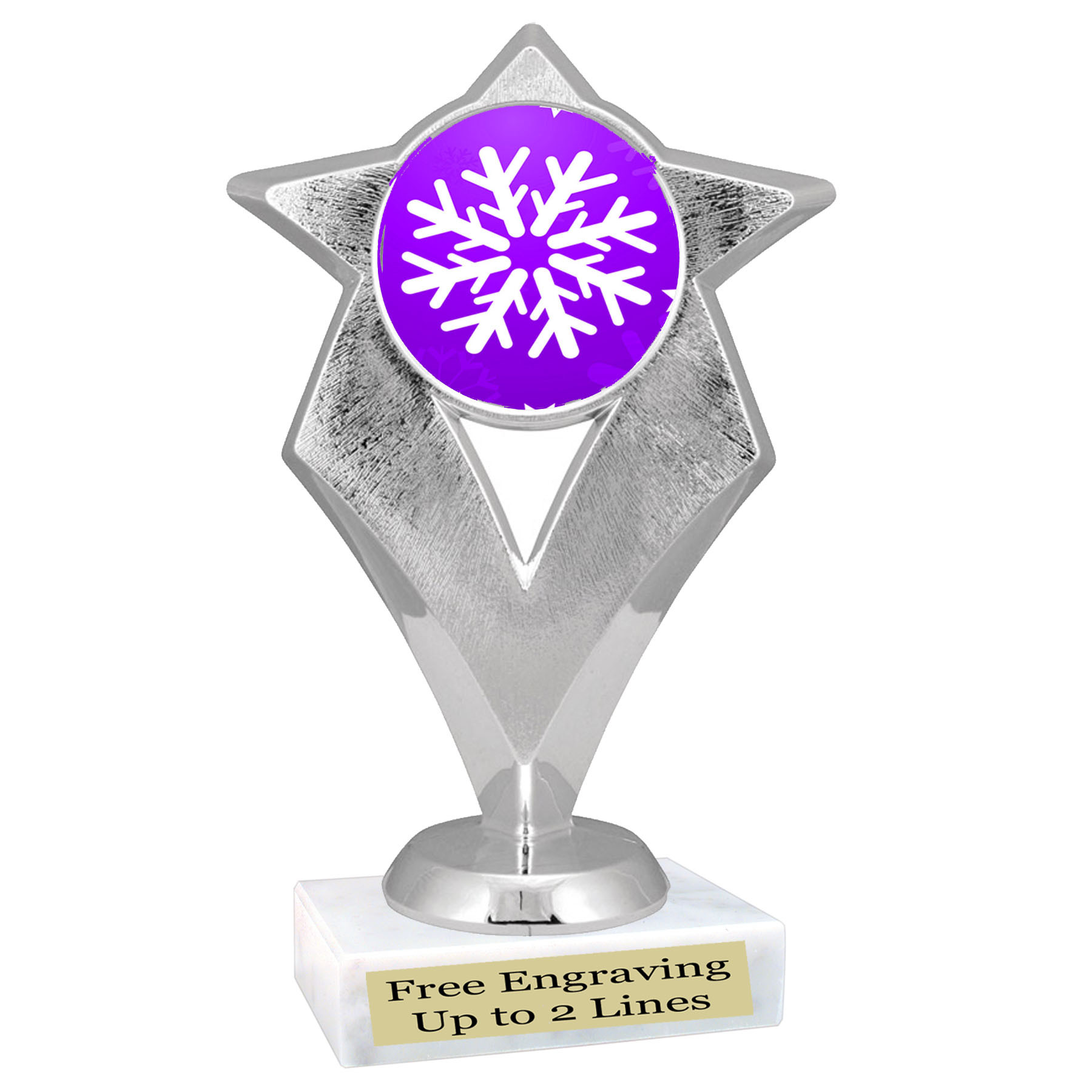 Snowflake trophy
