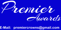 Pageant Awards-Sashes-Scepters - Contestant's Numbers - Premier Crowns ...