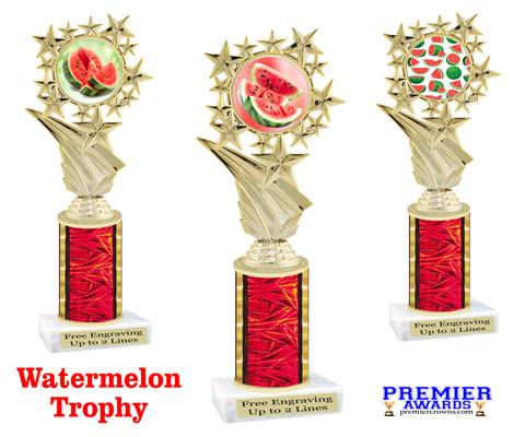 Watermelon pattern Trophy