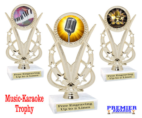 Karaoke - Music trophy