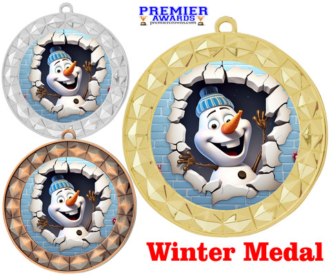 Winter - Holiday theme medal